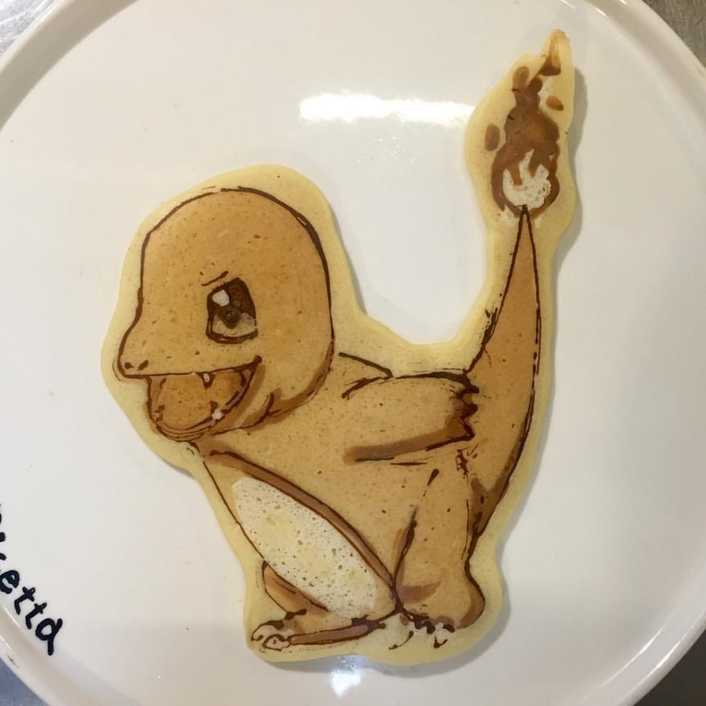 Pokemon Go on Pancake Art | Ronald Restituyo Art